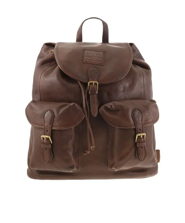 Polo Ralph Lauren Leather Backpack - Brown