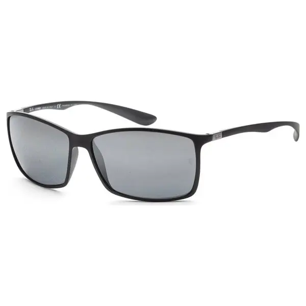 Ray-ban Square Frame Polarised Sunglasses - Gray