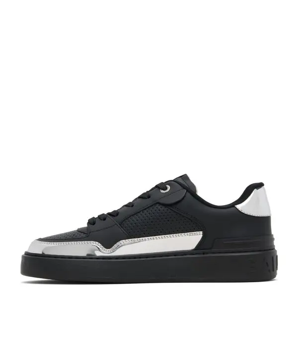 Balmain B-court Leather Trainers - Black