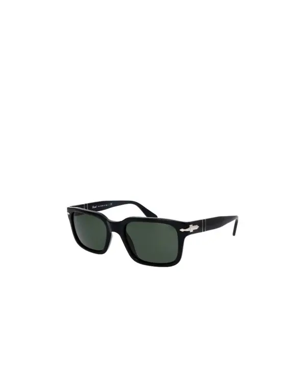 Persol Rectangular Frame Sunglasses - Black
