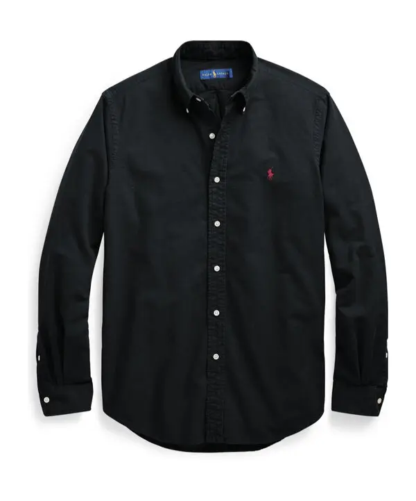 Polo Ralph Lauren Polo-pony-motif Shirt - Black