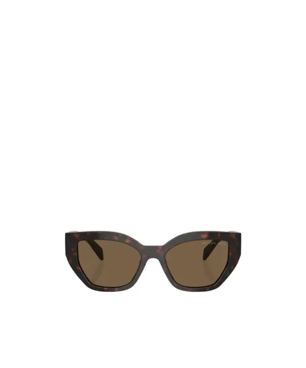 Prada Butterfly Frame Sunglasses - Brown