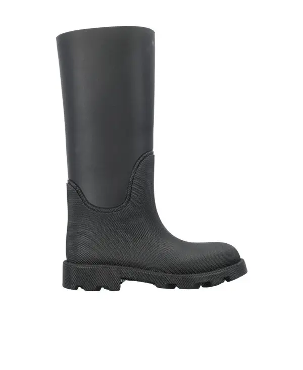 Burberry Round Toe Chunky Sole Boots