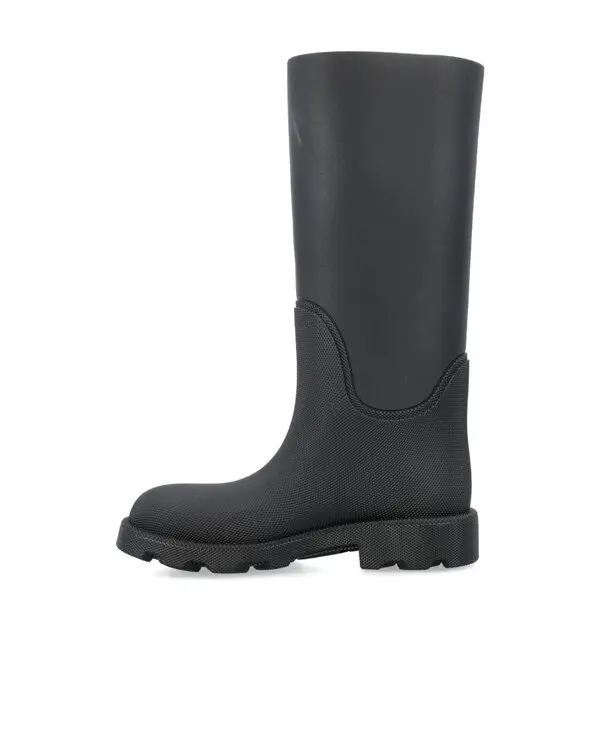 Burberry Round Toe Chunky Sole Boots