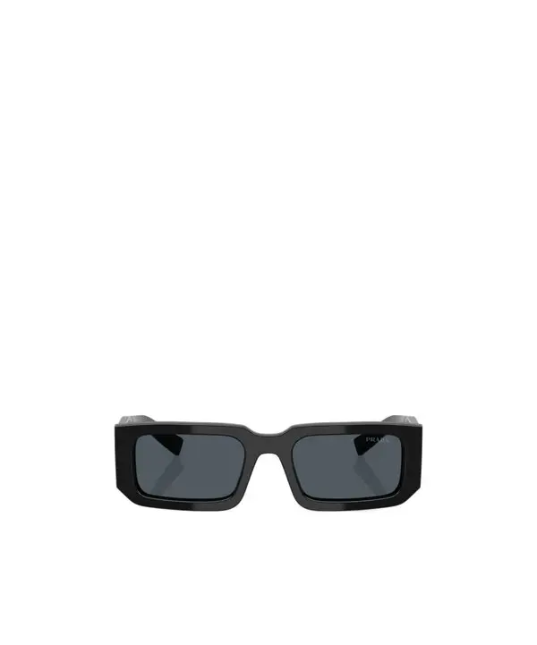 Prada Rectangular Frame Sunglasses - Black