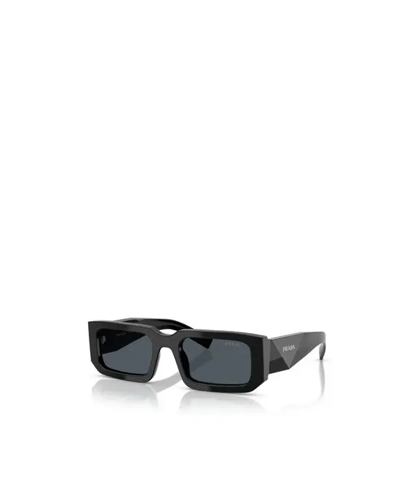 Prada Rectangular Frame Sunglasses - Black