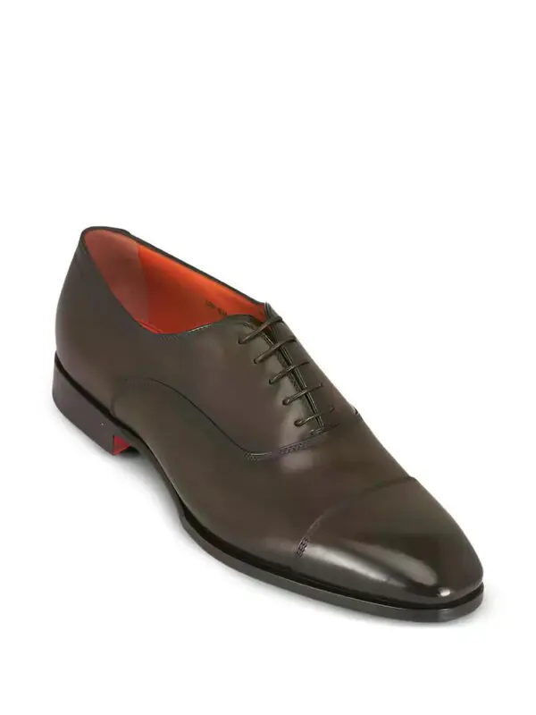 Santoni Cap-toe Lace-up Shoes