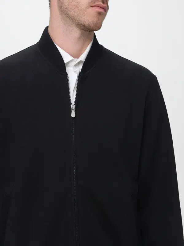Brunello Cucinelli Long Sleeve Zip-up Sweatshirt - Black