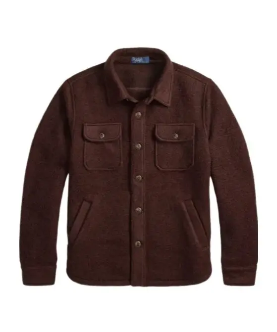 Polo Ralph Lauren Buttoned Flap-pocket Knitwear - Brown