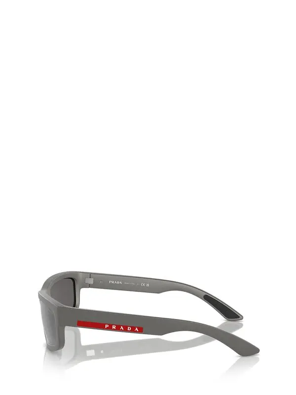 Prada Rectangular Frame Sunglasses - Gray