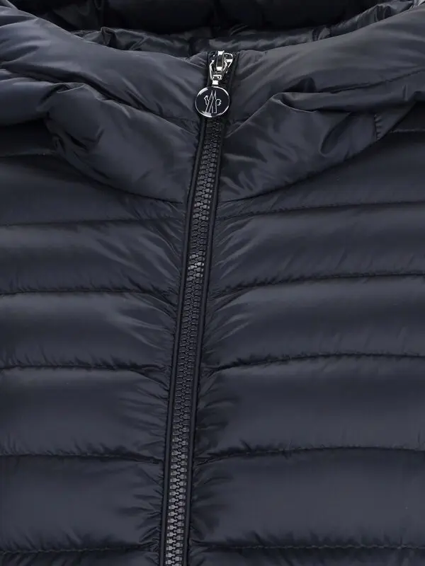 Moncler Zip-up Padded Jacket - Midnight Blue