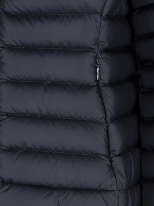 Moncler Zip-up Padded Jacket - Midnight Blue