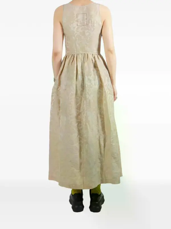UMA WANG Jacquard Woven Corset Style Dress