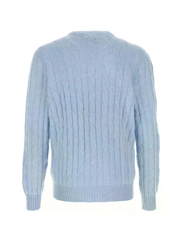 Polo Ralph Lauren Cable Knit Cashmere Sweater - Blue