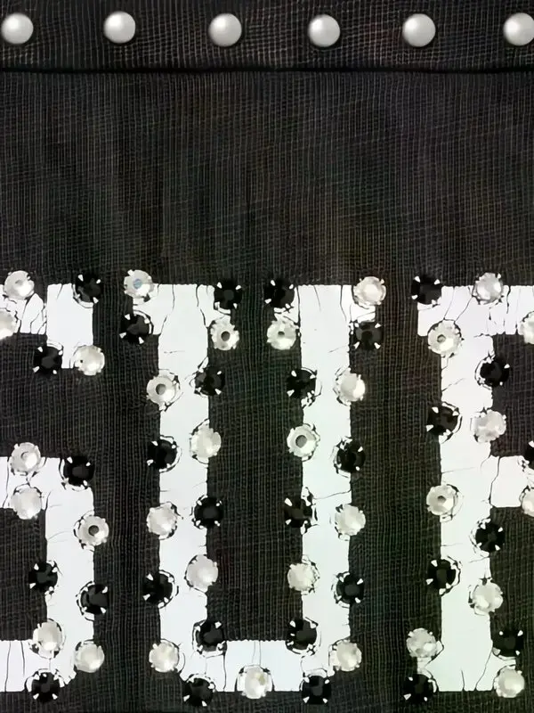 Supreme Studded Rhinestone-appliqué T-shirt