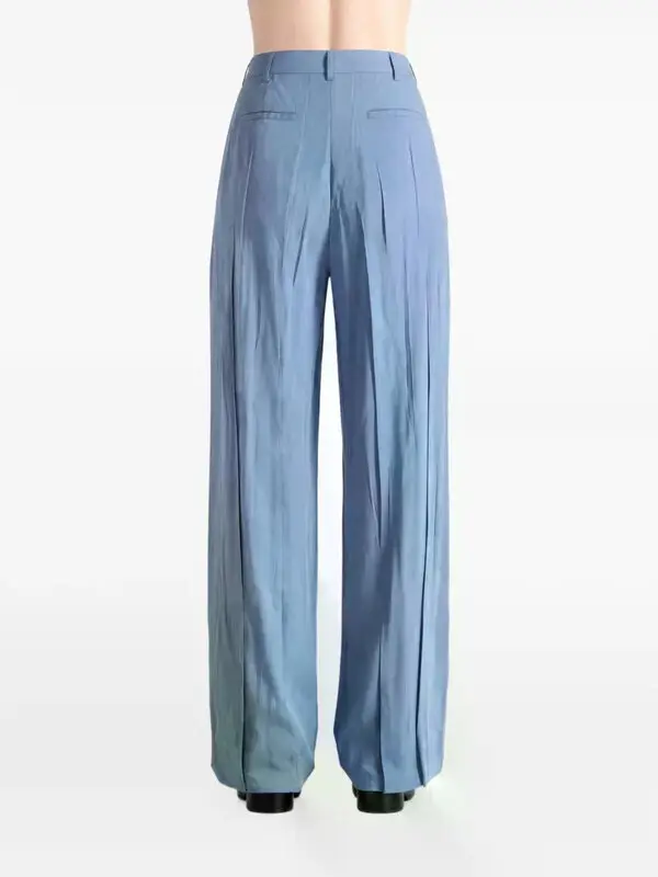LEMAIRE Pleated Pressed-crease Trousers