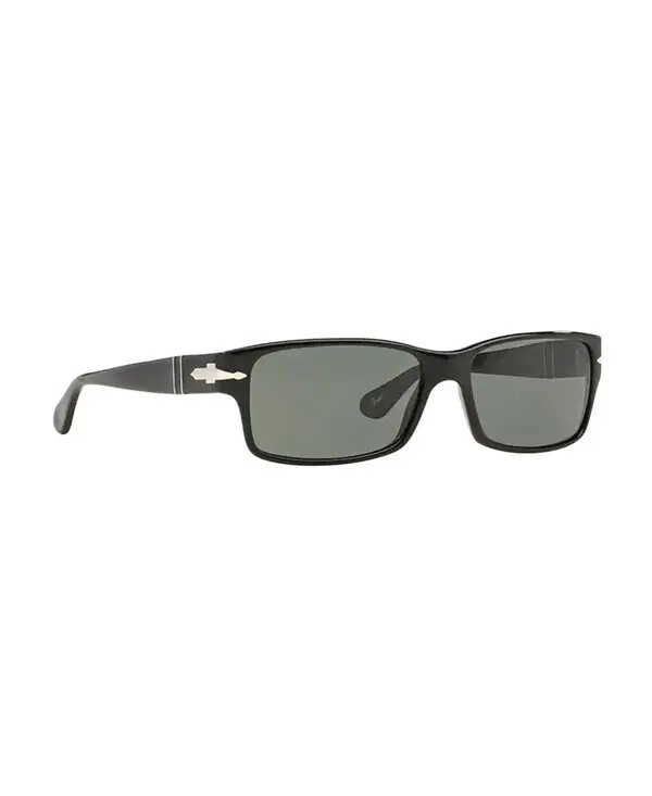 Persol Rectangular Frame Sunglasses - Gray