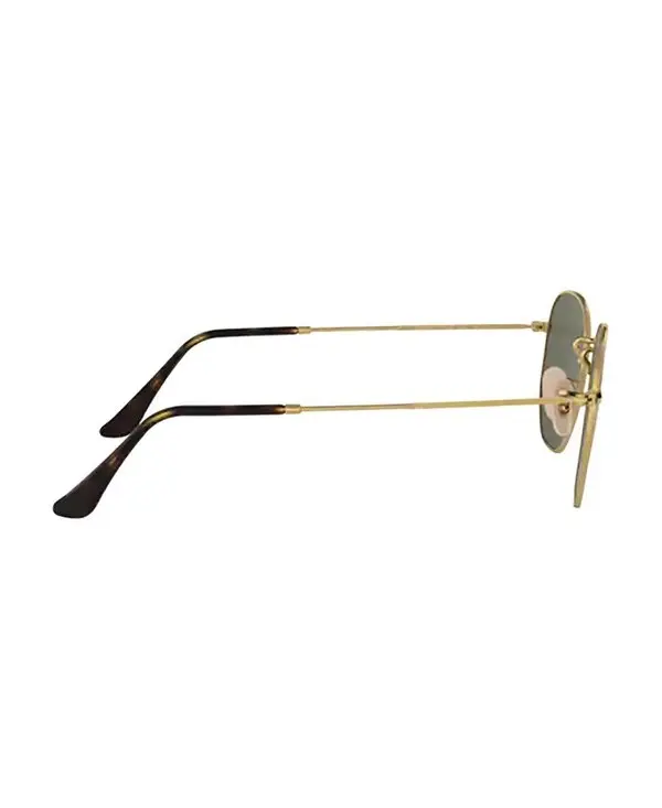 Ray-ban Mirrored Hexagon Frame Sunglasses