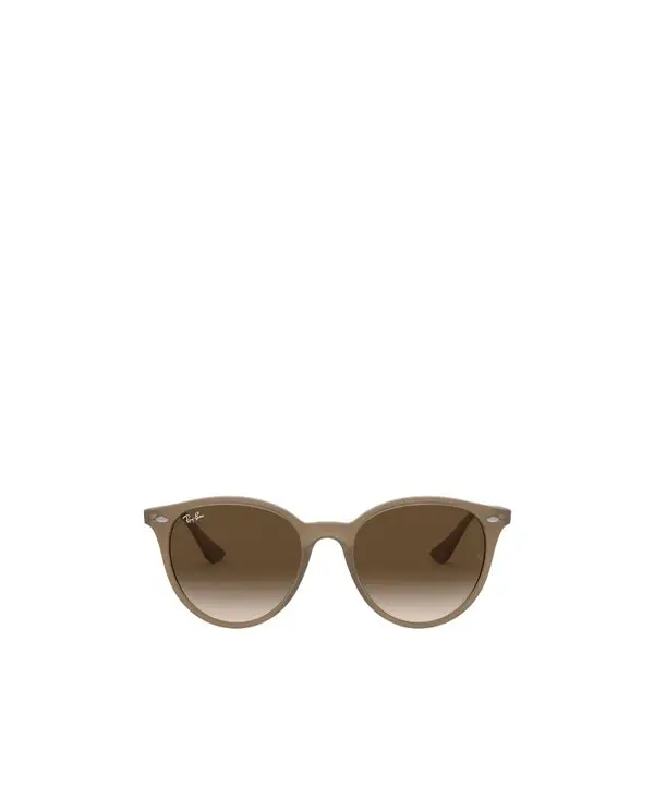 Ray-ban Rb4305 Round Frame Sunglasses - Green