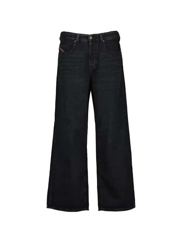 DIESEL® Wide Leg Jeans - Black