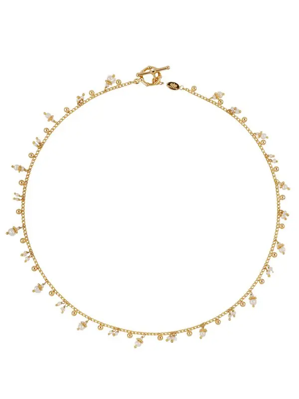 Gas Bijoux Collana Con Pietre - Metallic