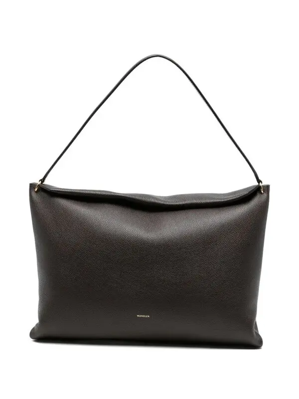 WANDLER Penelope Leather Tote Bag - Black