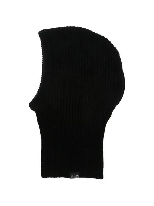 MAISON MARGIELA Balaclava" Beanie - Black