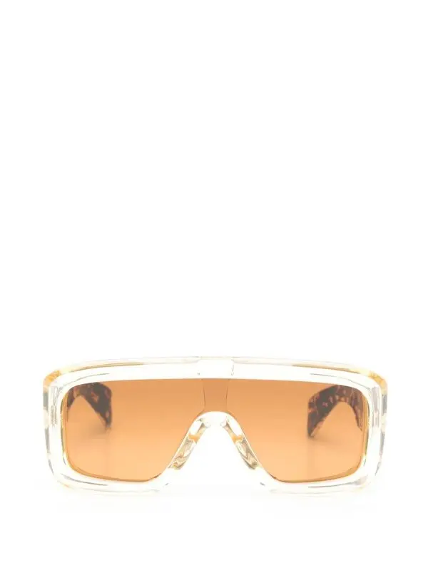 JACQUES MARIE MAGE Occhiali Da Sole Orange "pausa - Beige