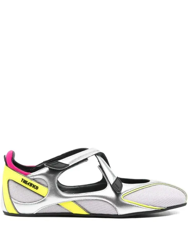 Attico Ballerina Flat - Gray