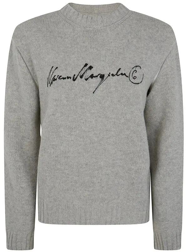 MAISON MARGIELA Crewneck Classic Sweatshirt - Gray