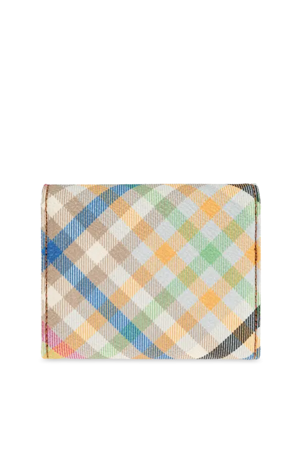VIVIENNE WESTWOOD Checkered Pattern Wallet