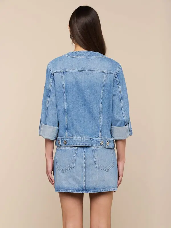 L'Agence Anouk Denim Jacket