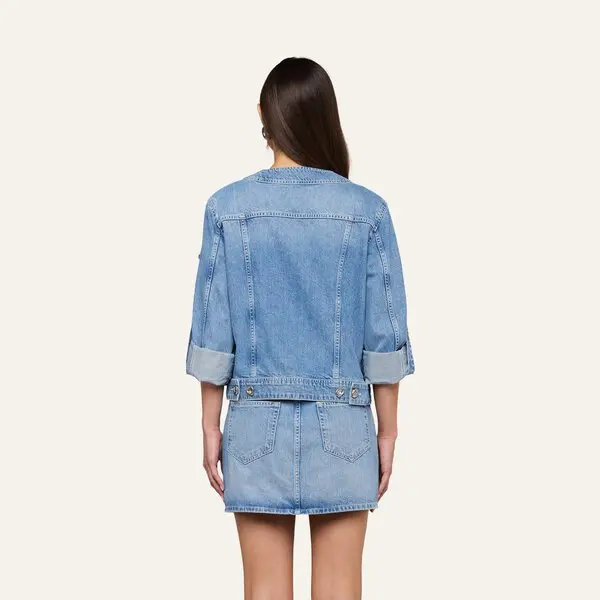 L'Agence Anouk Denim Jacket - Grant