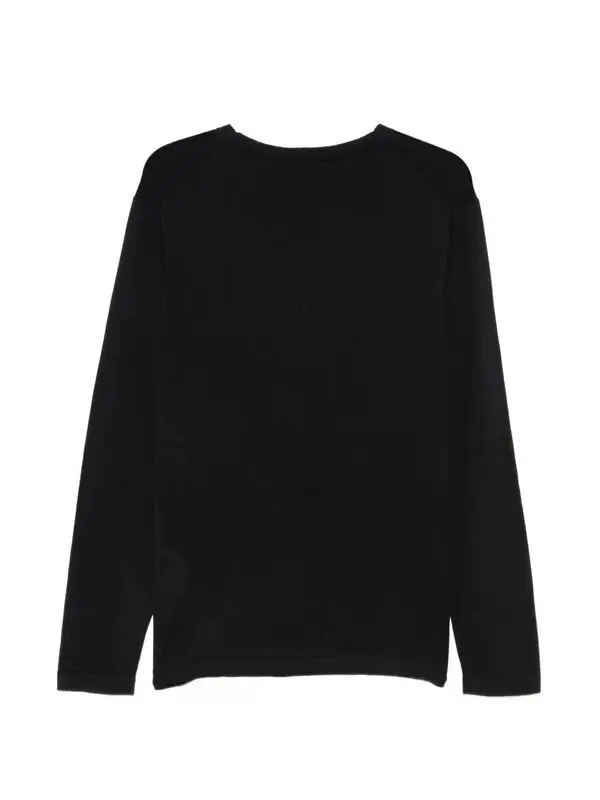 OUTFIT Contrast-stitch Crew-neck Sweater