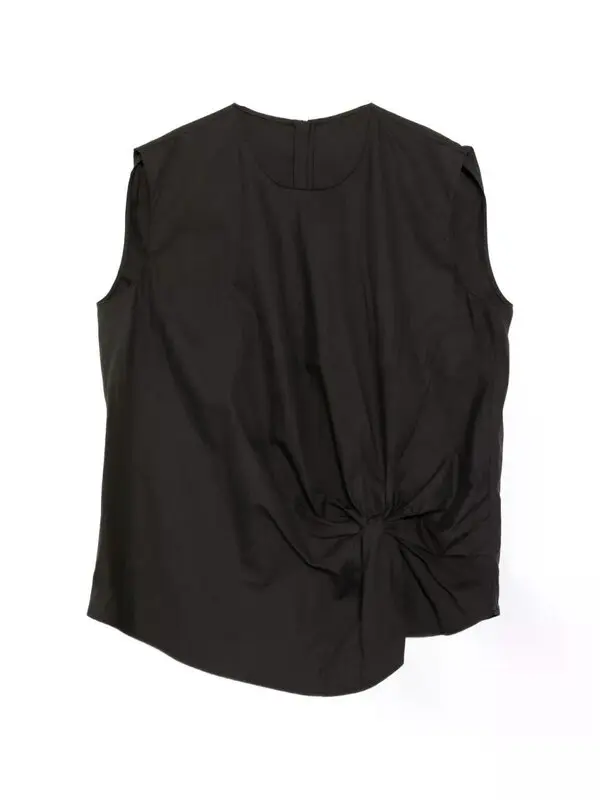 JNBY Twist-detail Tank Top - Grey