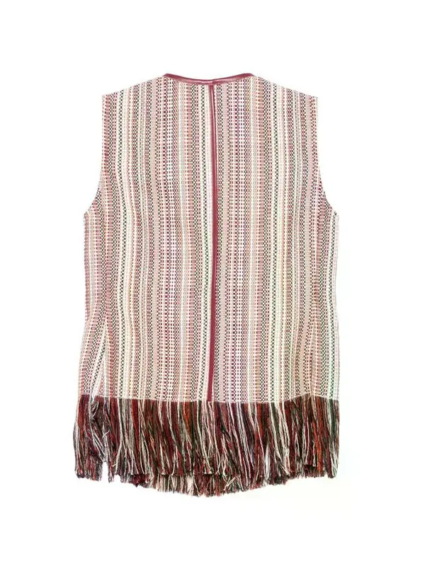 LESS Fringed Vest