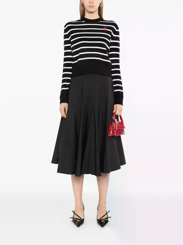 JNBY Draped Flared Skirt