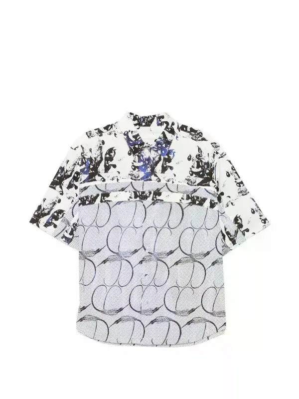 CROQUIS Abstract-print Shirt