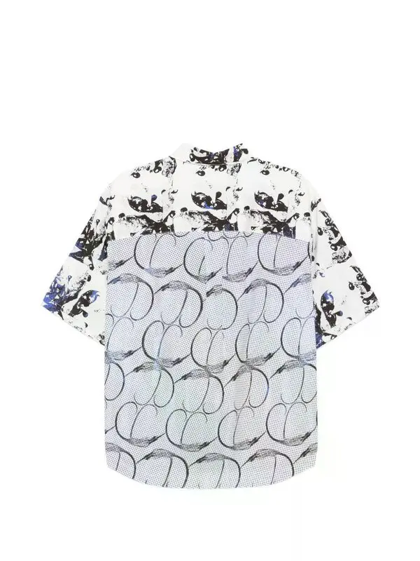 CROQUIS Abstract-print Shirt