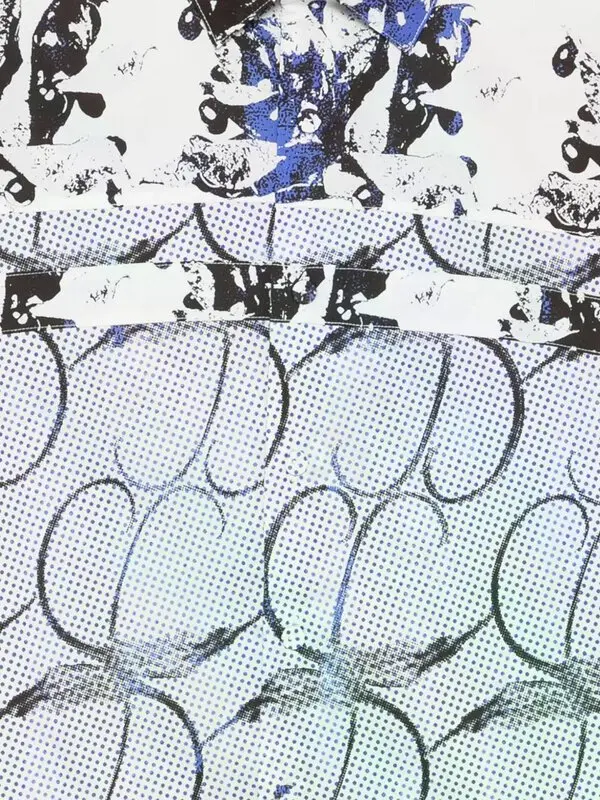 CROQUIS Abstract-print Shirt