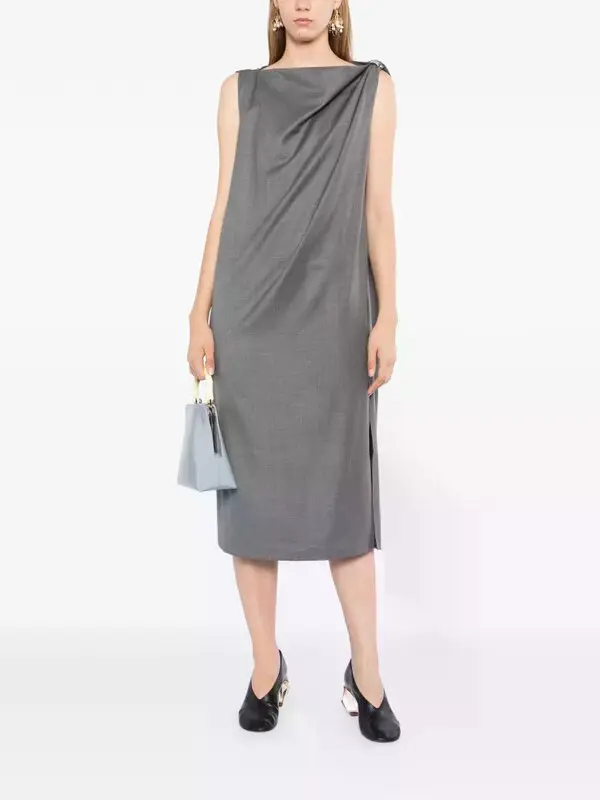 JNBY Draped Cowl-neck Dress