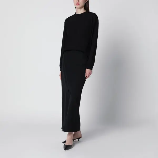 THE ROW Iphora High-waisted Wool Column Skirt