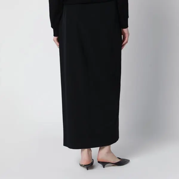 THE ROW Iphora High-waisted Wool Column Skirt