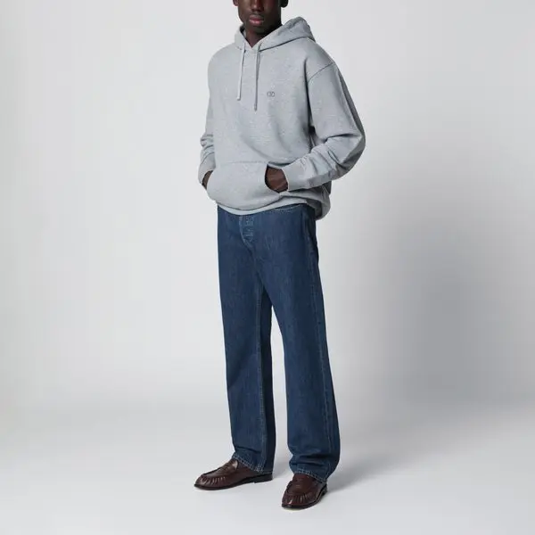 Valentino Garavani Vlogo Detail Denim Jeans