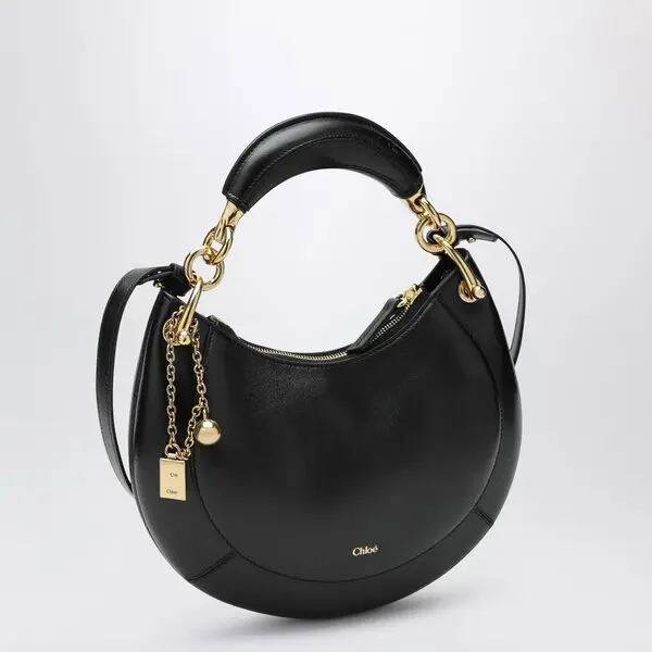 Chloé Marcie Leather Shoulder Bag - Blue