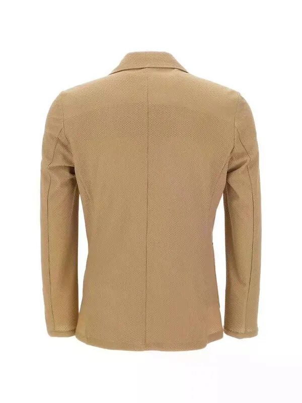 BOB Golden Mesh-fabric Blazer - Neutrals