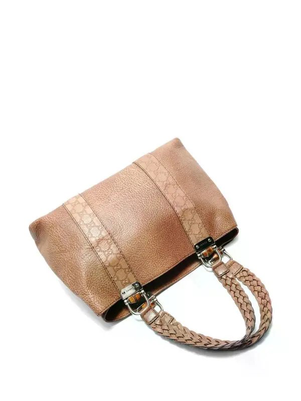 Gucci Ssima Bamboo Tote Bag