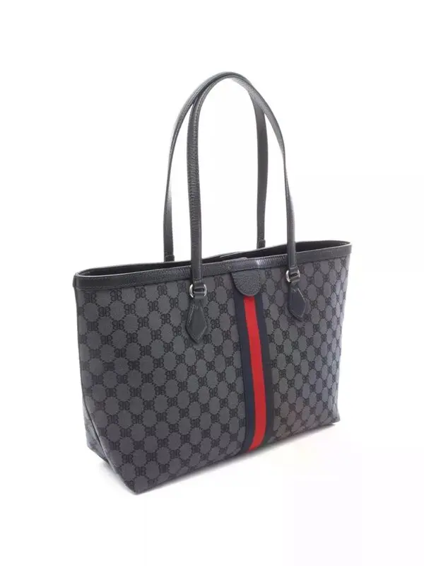 Balenciaga X Gucci The Hacker Project Bb Monogram Tote Bag
