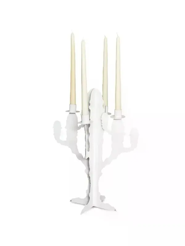 ARTI & MESTIERI Cactus-shape Candelabra - White
