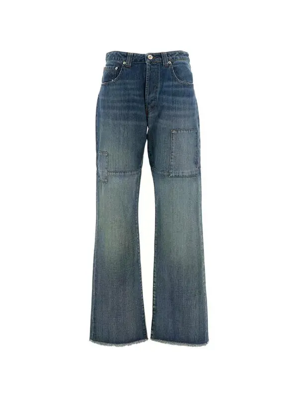 WALES BONNER Paneled Jeans